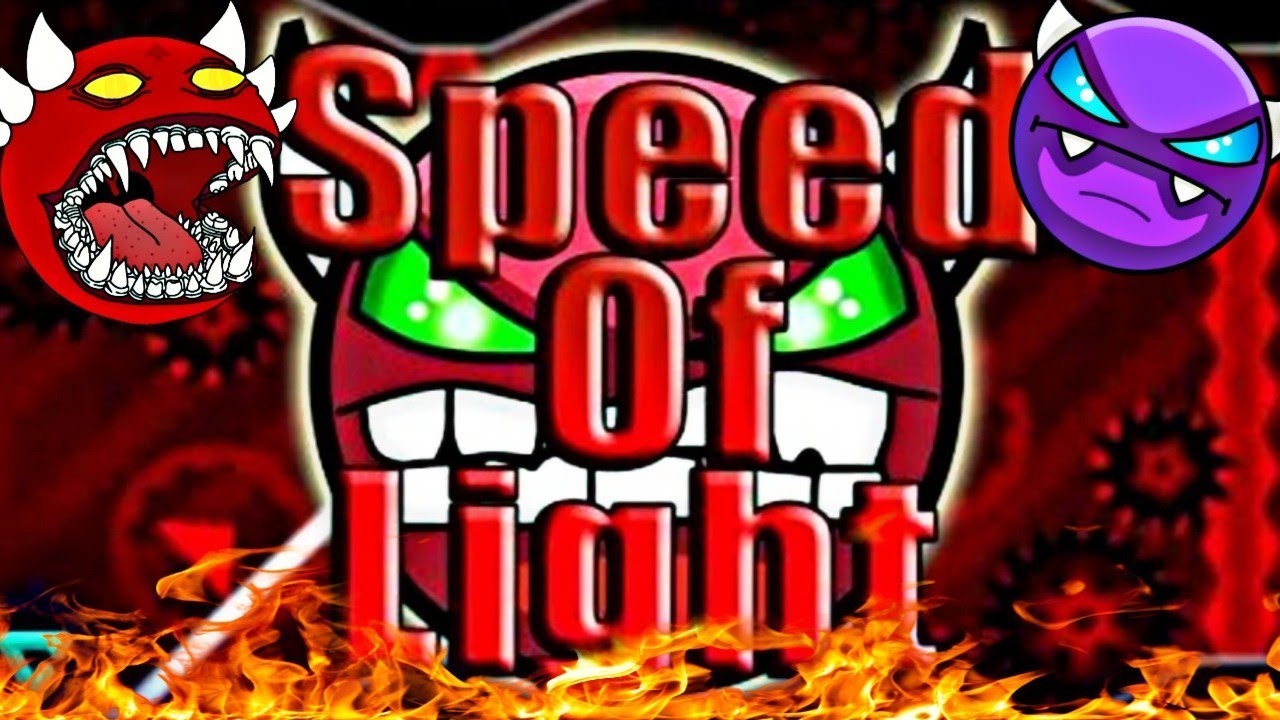 Speed of light | Geometry Dash ¦ Easy demon - YouTube