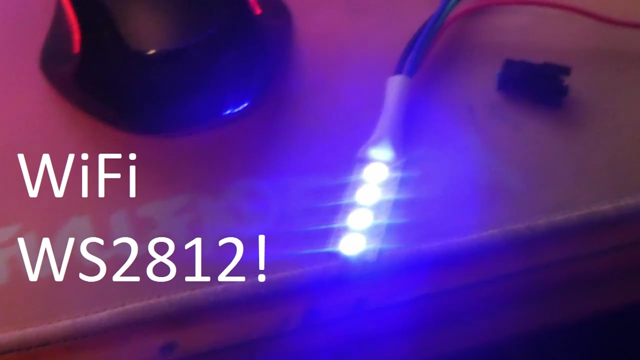 WiFi WS2812 Demo - YouTube