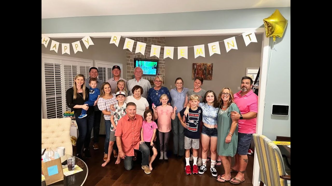 Mom & Dad Surprise Retirement Party - August 2022 - YouTube