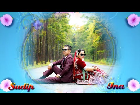 Sudip Weds Ina ! Wedding Video ! With Dance-Beula Beuli ! Song ! Euta ...