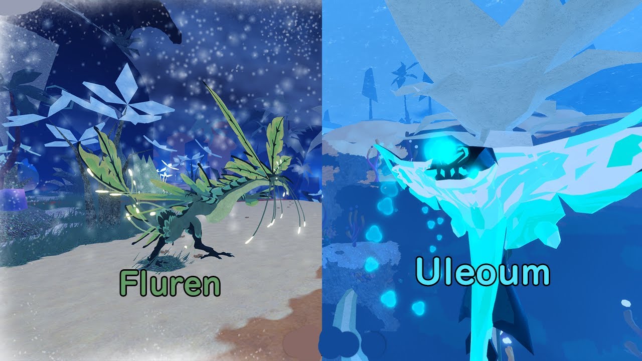 Uleoum & Fluren Creatures of sonaria - YouTube