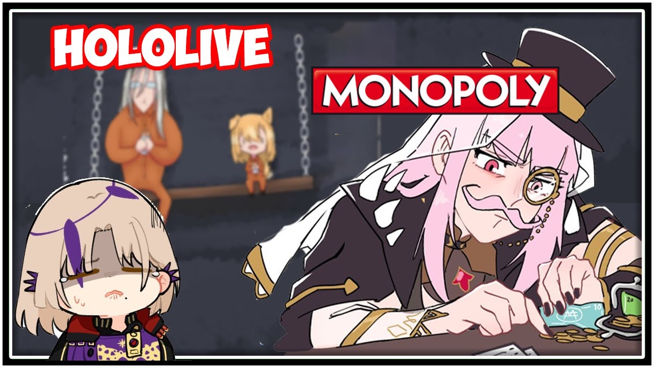 Best Of Hololive Monopoly Collab (Ame, Calli, Vesper, Magni - YouTube