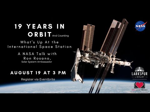 19 Years in Orbit And Counting with NASA Ambassador Ron Rosano - YouTube
