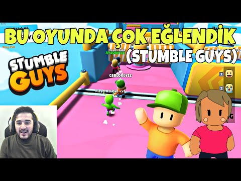 DÜNYANIN EN EĞLENCELİ OYUNU STUMBLE GUYS OYNADIK! (GÜLMEKTEN ÖLDÜK)