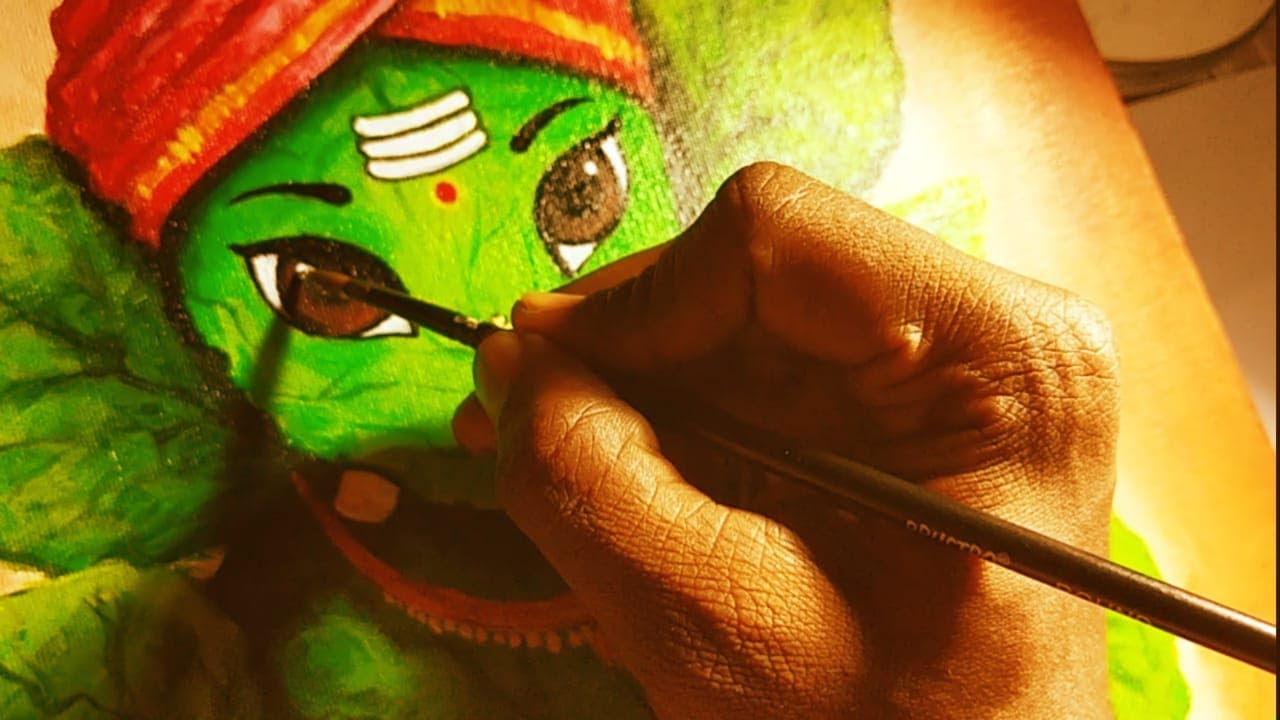 Leaf Pillaiyar | Leaf Vinayagar | Lord Ganesha | Little Ganesha drawing ...