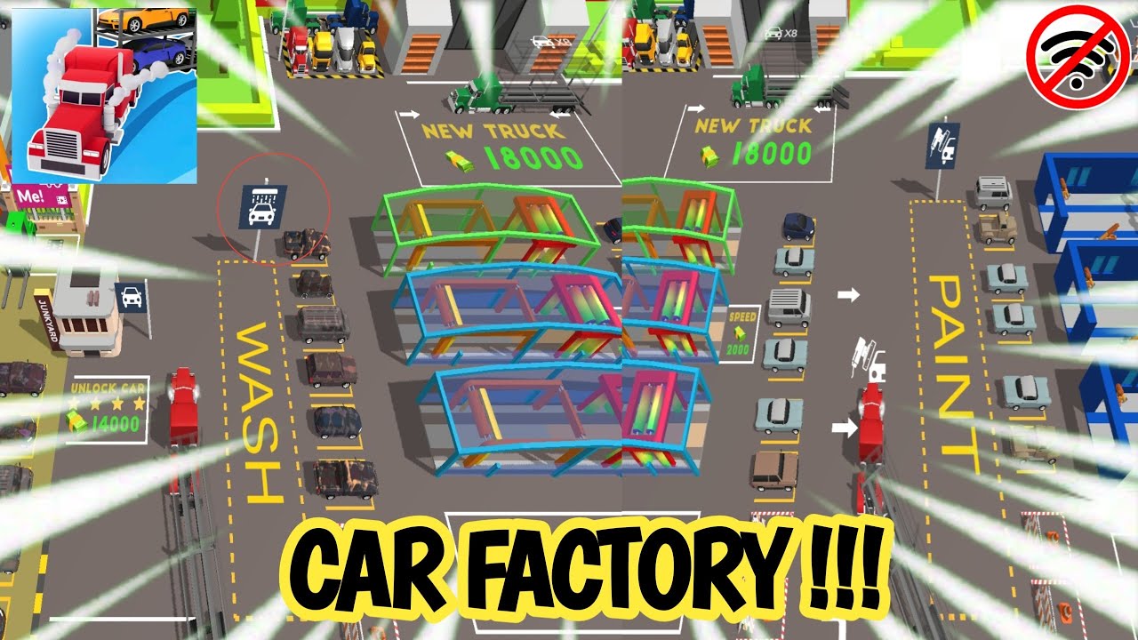 🚐🚛CAR FACTORY GAMES [ BEST GAME CAR SIMULATOR ANDROID ] GAMEPLAY ...