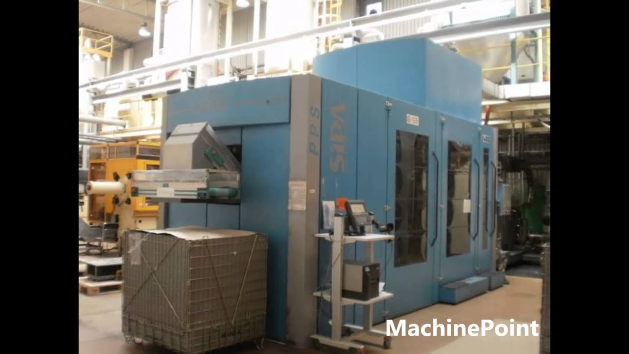SIPA second hand machine Injection moulding machine for preforms ...