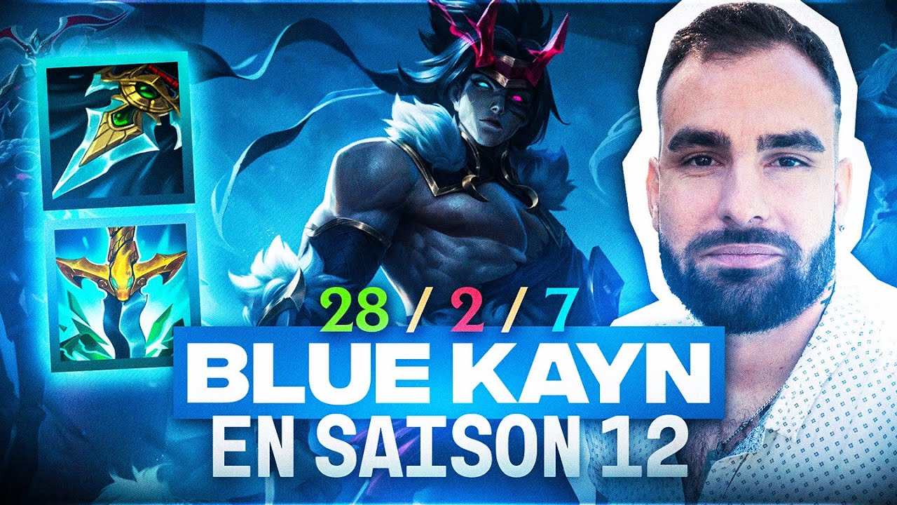 LE NOUVEAU SKIN DE KAYN EST MAGNIFIQUE ! Kayn Jungle BLUE FORM - YouTube