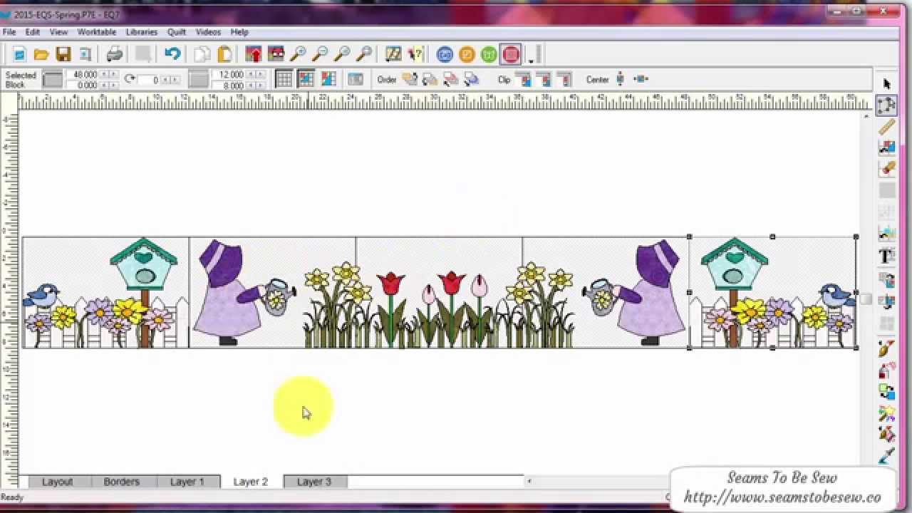 Getting Rid of The Blank Fabric Chart Line In EQ - YouTube