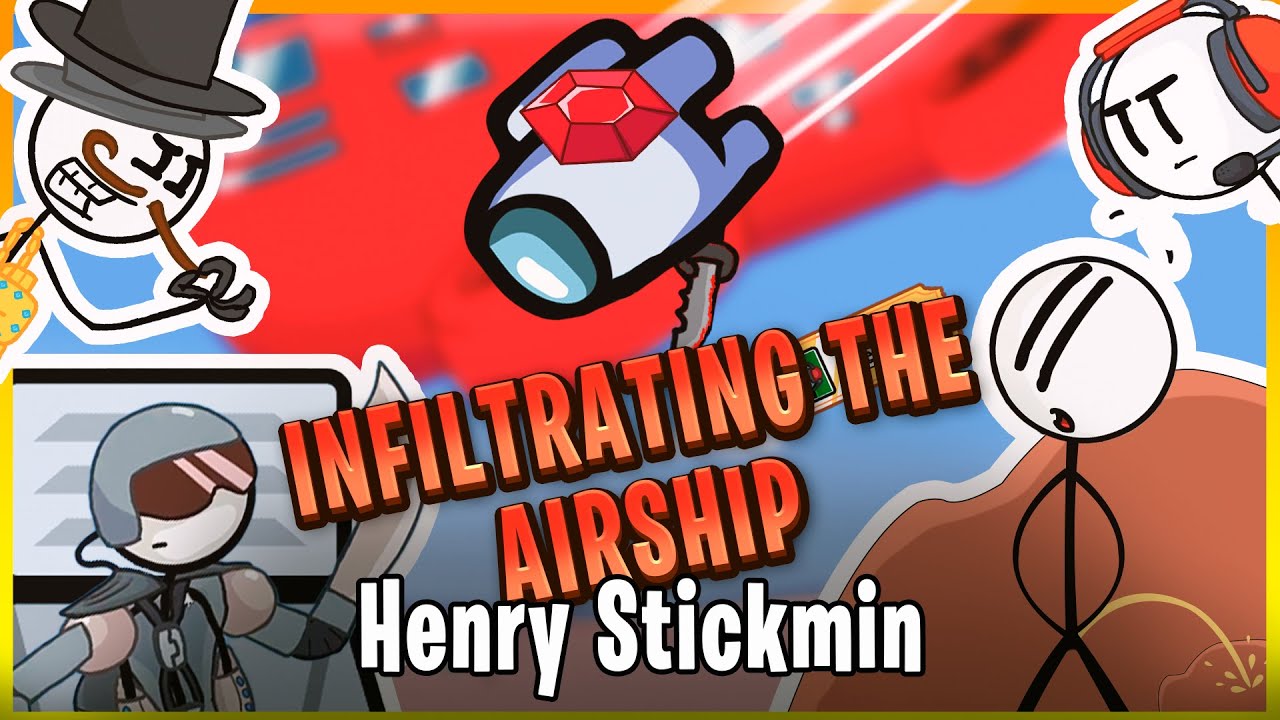 Infiltrating the Airship - Henry Stickmin - Gameplay PT-BR - YouTube