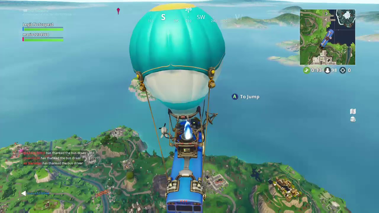 Fortnite with Mario - YouTube