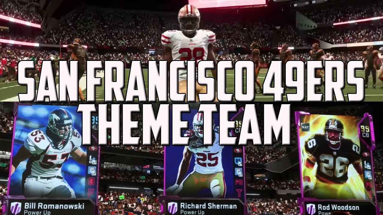 THE BAY AREA BALLERS! SAN FRANCISCO 49ERS THEME TEAM! MADDEN 19 ...