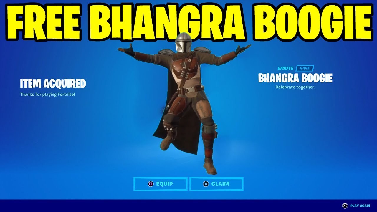 How To Get Bhangra Boogie Emote For Free In Fortnite (Free Bhangra ...
