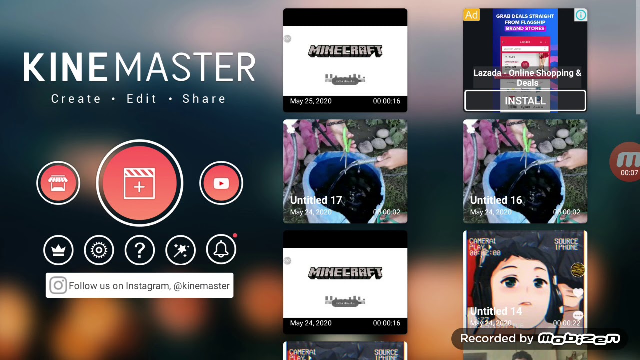 How to edit picture on kinemaster lets do that - YouTube