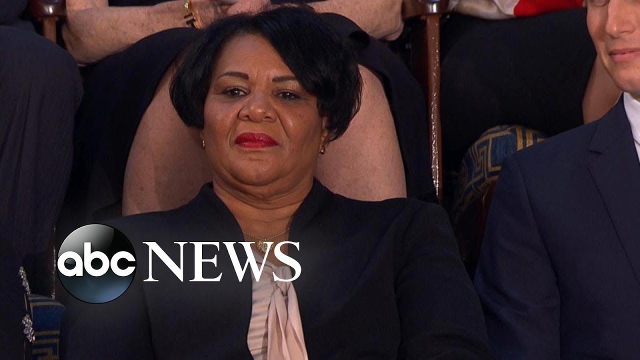 Woman released from life sentence joins Trump at State of the Union l ...