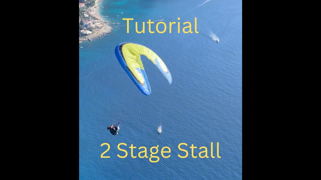 Paragliding SIV tutorial - 2 stage stall for 2 liner - YouTube