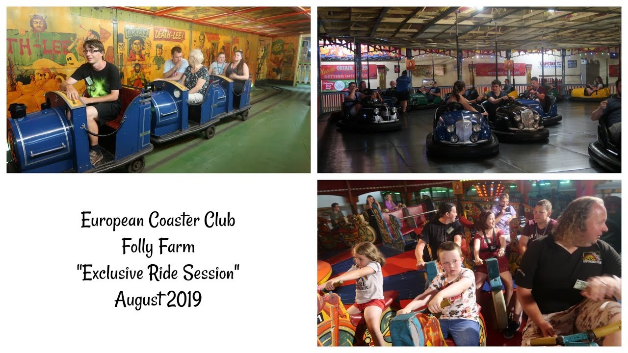 European Coaster Club - Folly Farm ERS - August 2019 - YouTube