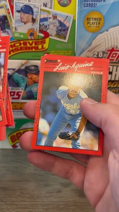 Let's Open A Wax Pack Of 1990 Donruss Baseball Cards - Quick Rip (ep#40 