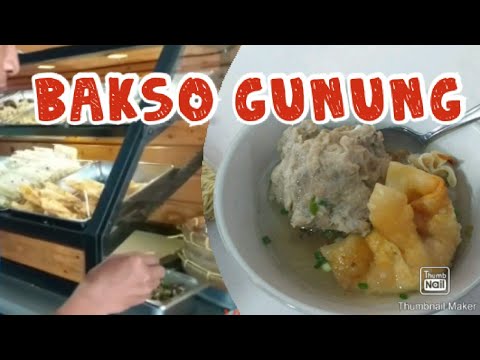 Restoran bakso es gunung #bakso gunung #bakso legendaris #bakso ...