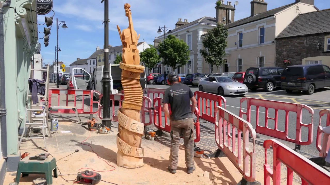 Kilfinane Tidy Town's Timelapse Project - YouTube