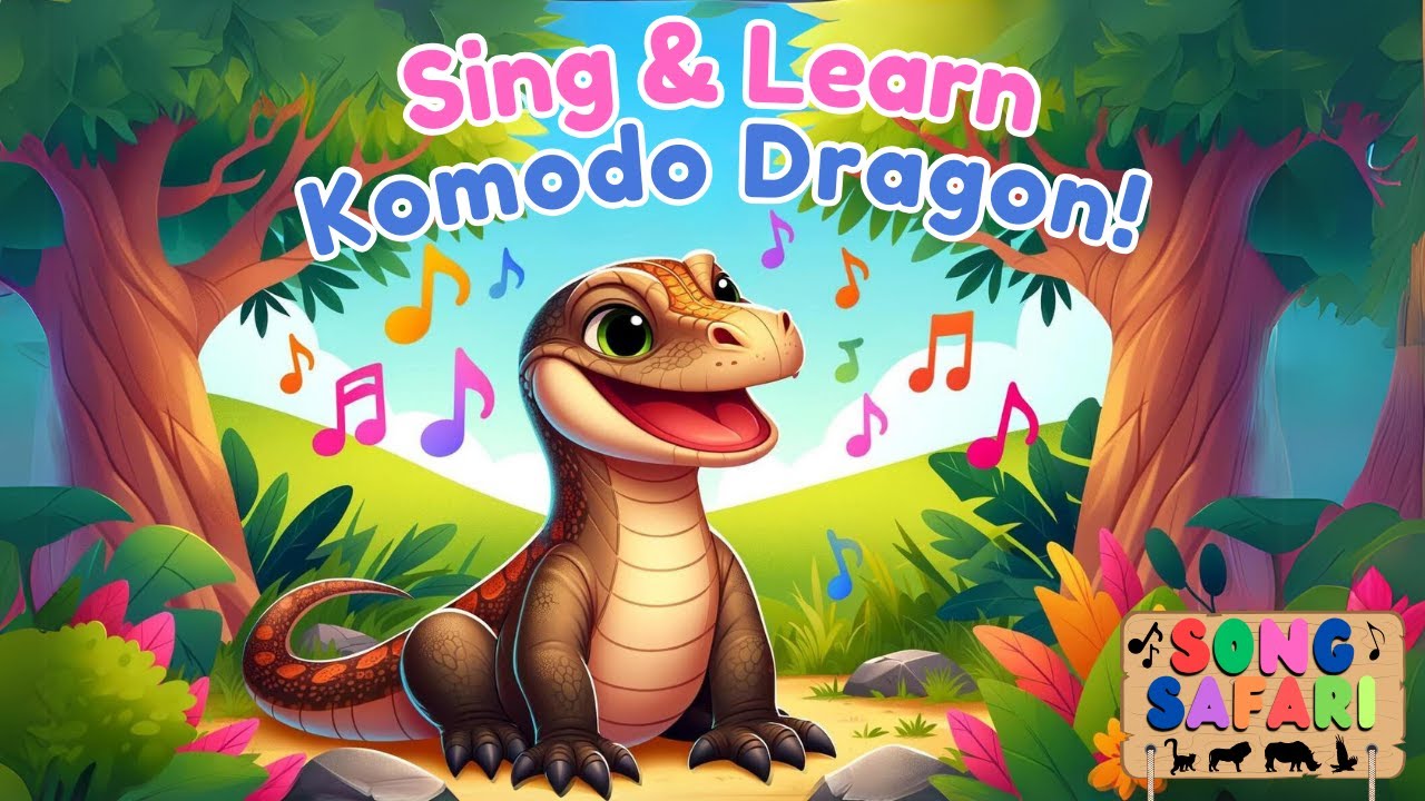 Sing & Learn: Komodo Dragon! | Epic Song About the World's Largest ...