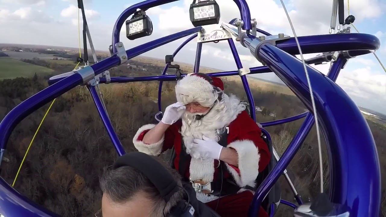 Flying Santa - YouTube