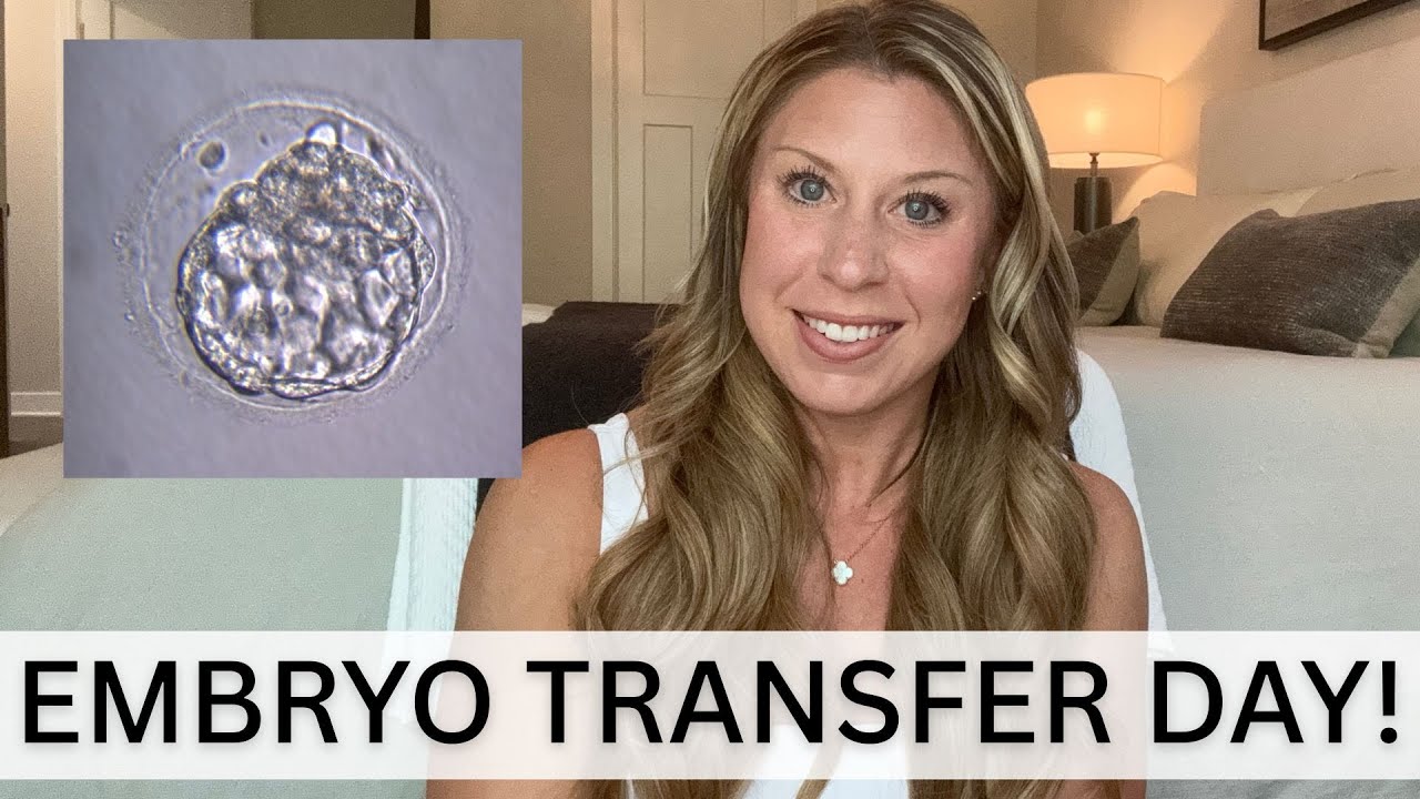 Embryo Transfer Day!- FET #2 - IVF Journey - YouTube