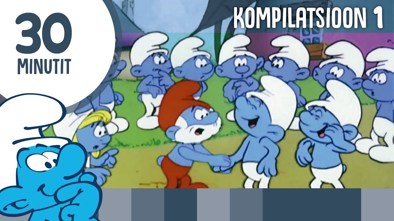 30 minutit smurfe • Kompilatsioon 1 • Smurfid - YouTube