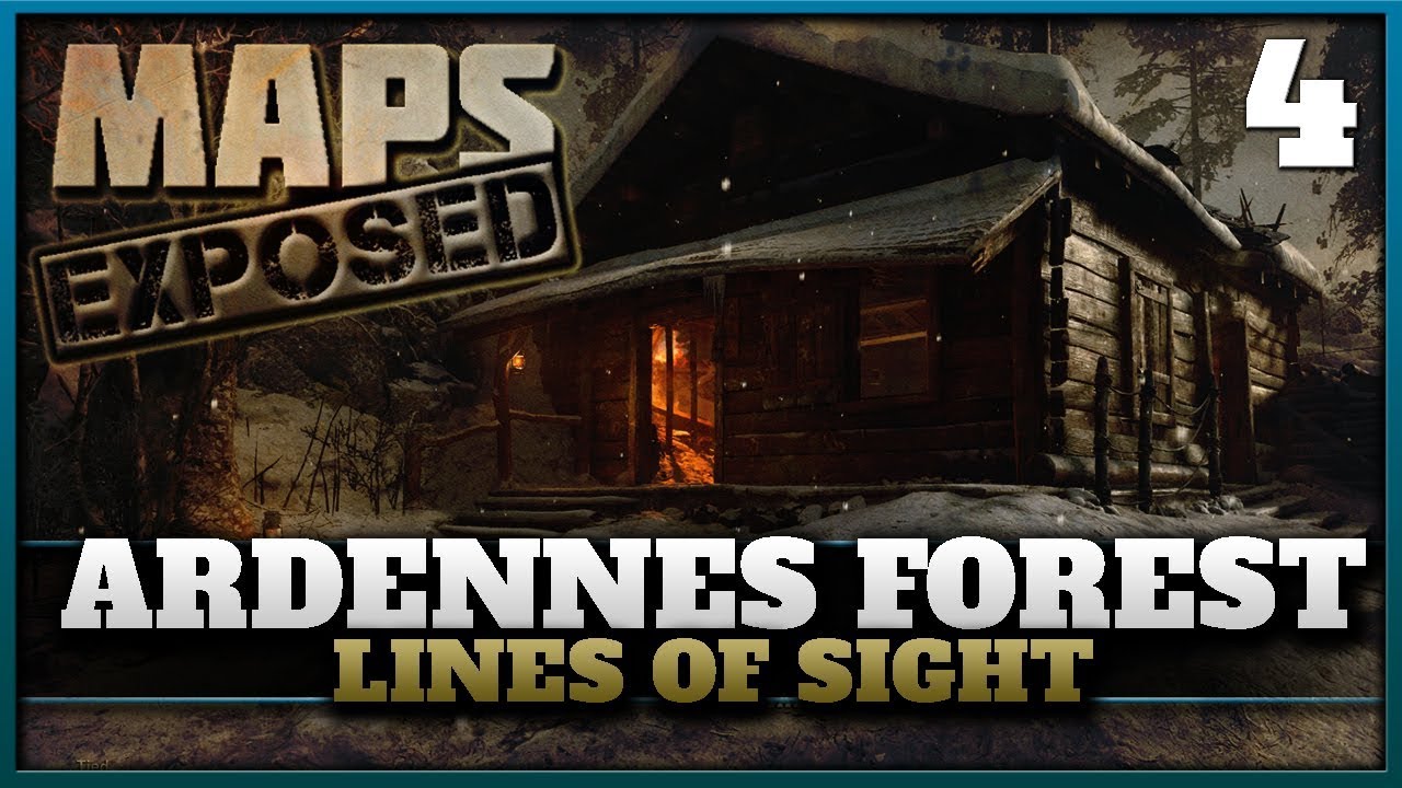 Ardennes Forest Lines of Sight & Secret Spots! | Cod WW2 Maps Exposed ...