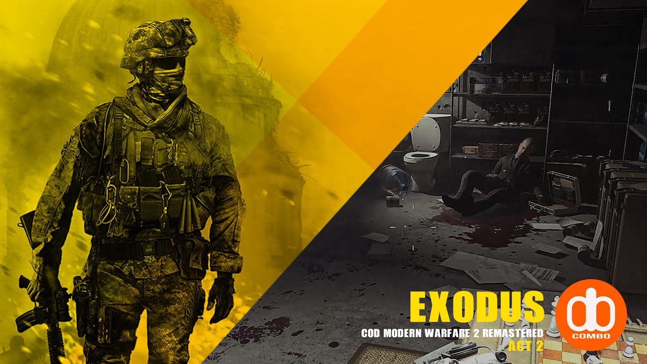 COD MODERN WARFARE 2 REMASTERED | GAMEPLAY VETARAN LEVEL PVC. JAMES ...