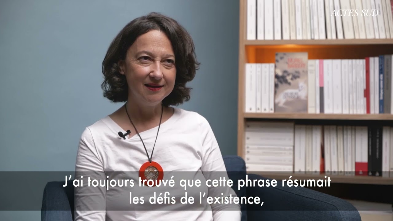 Muriel Barbery | **Une heure de ferveur** - YouTube