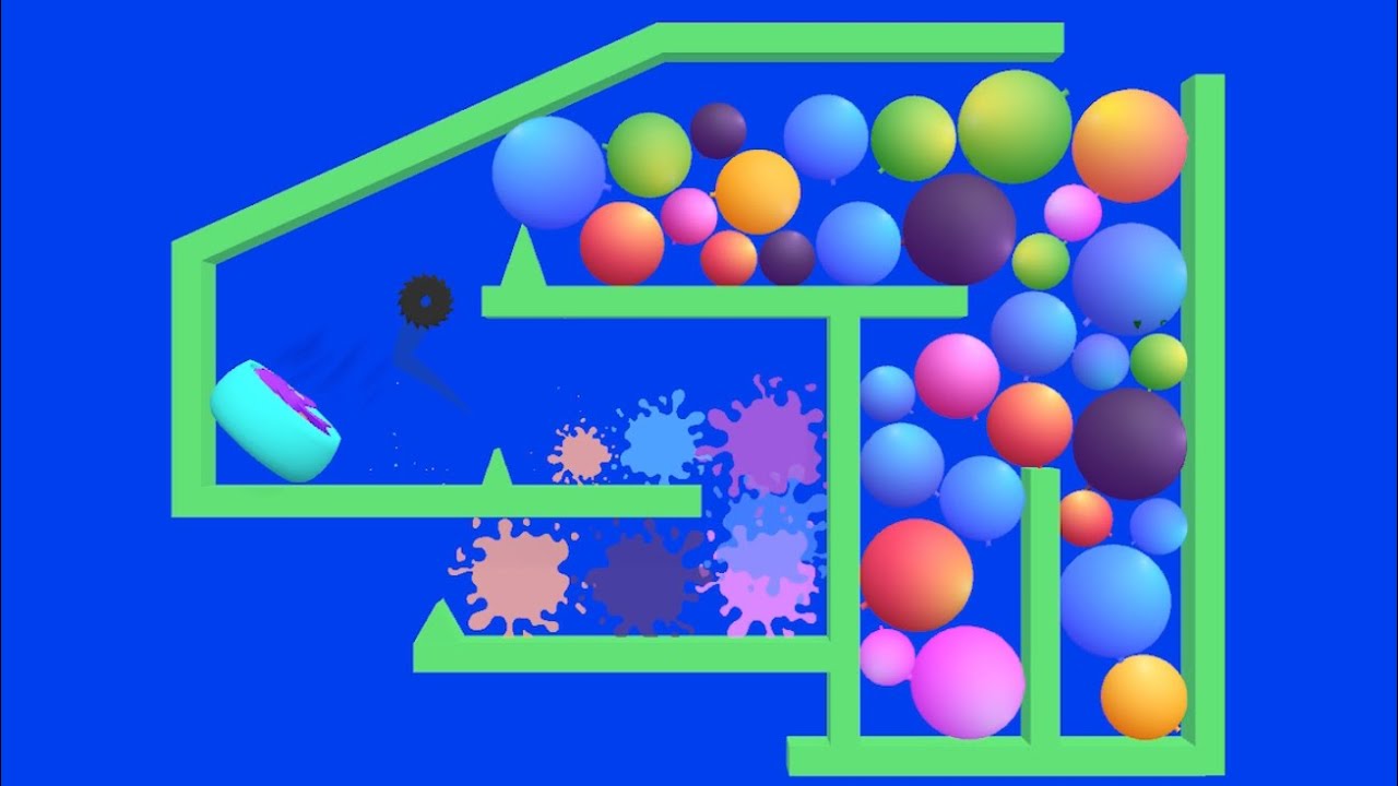 Bounce and pop - All Levels Gameplay Android, iOS - YouTube