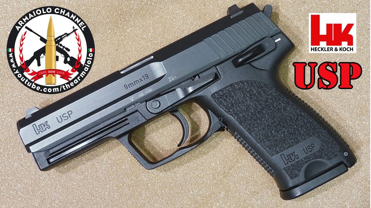 HK USP 9 mm - YouTube