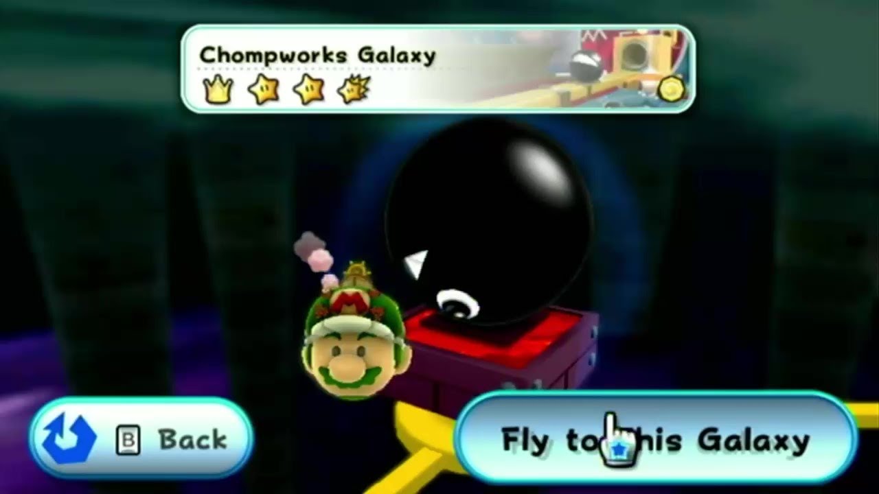 Chompworks Galaxy [SMG2: Cosmos Collapse] - YouTube