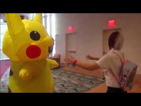 Pikachu on the run - YouTube