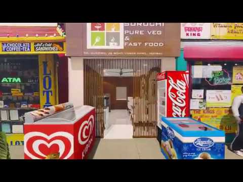 Commercial Design for FAST FOOD CENTRE || Interior design ideas ...