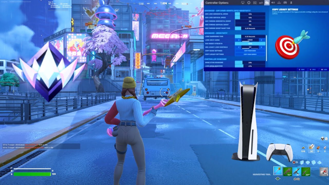 PS5 Ranked Gameplay + *NEW* Best AIMBOT Controller Settings (4k 120FPS ...