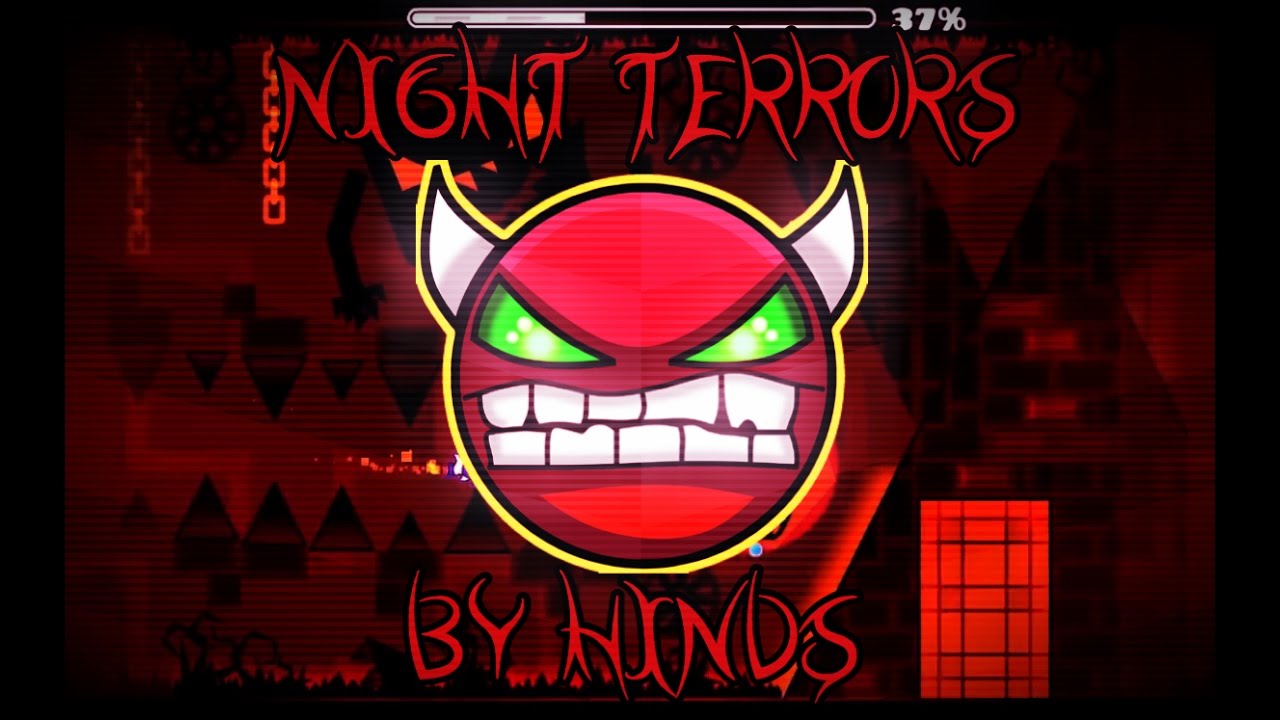 Geometry Dash: (Demon) Night Terrors by Hinds - YouTube