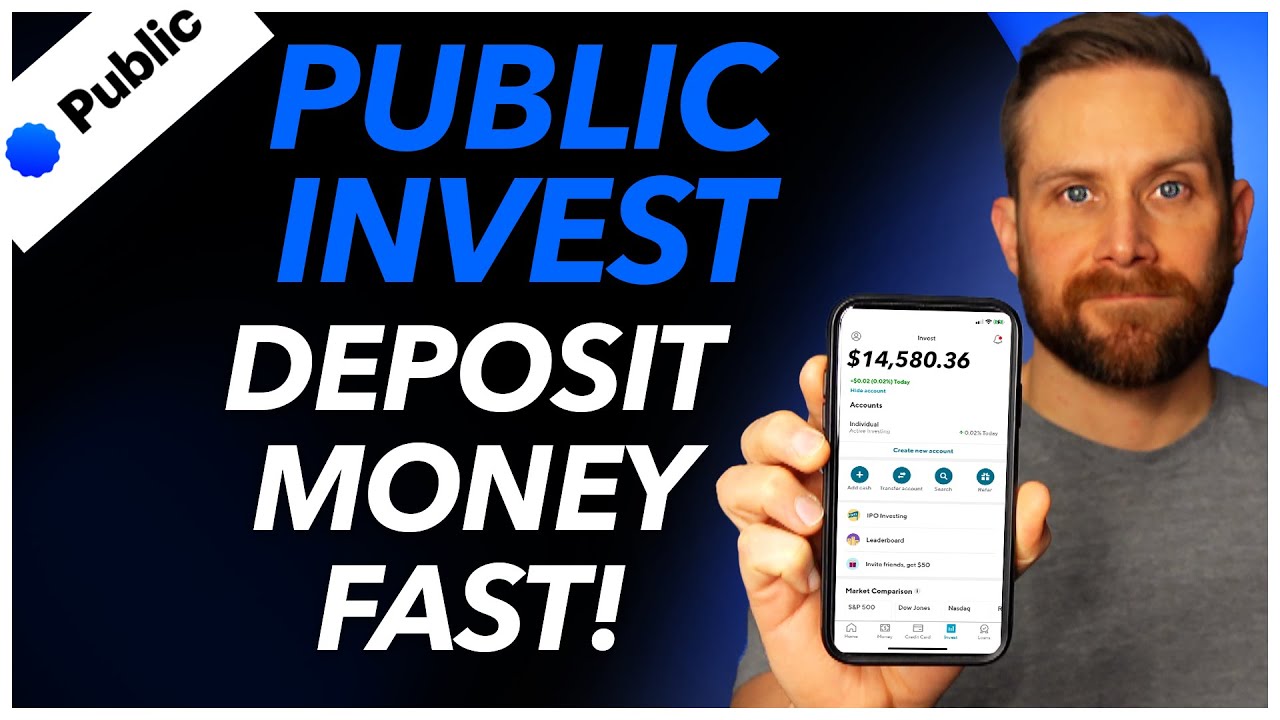 How To Deposit Money On Public Investing App - YouTube