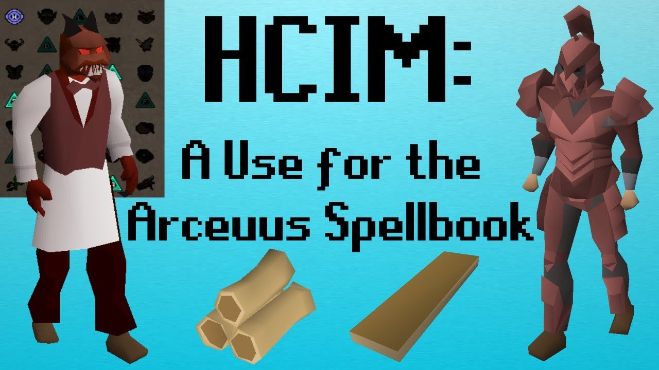 [OSRS] HCIM 147: A Use for the Arceuus Spellbook (2006/2277) - YouTube
