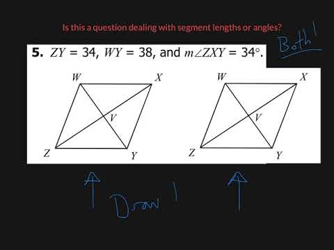 Properties of Rhombi & Squares - YouTube