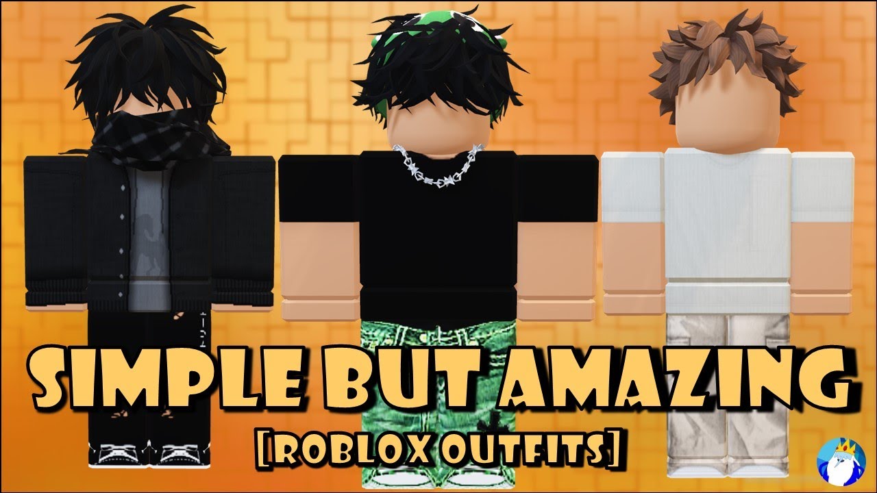 15 Simple But Amazing Roblox Avatars Outfits - YouTube