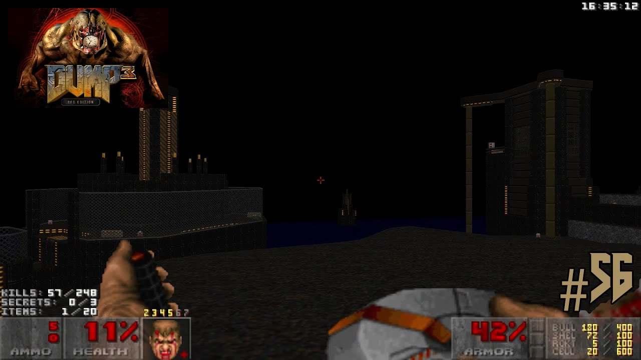 Doom with Doom Upstart Mapping Project 3.Map 00 + Map 57 - YouTube