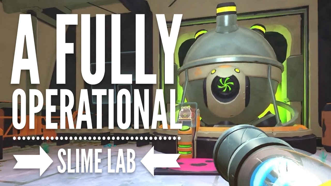SLIME RANCHER - A Fully Operational Slime Lab with Wizard Keen - YouTube
