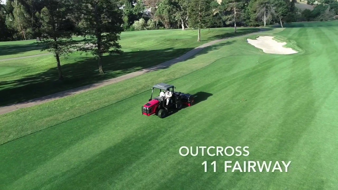 Toro Outcross & 1298 Aerator - YouTube