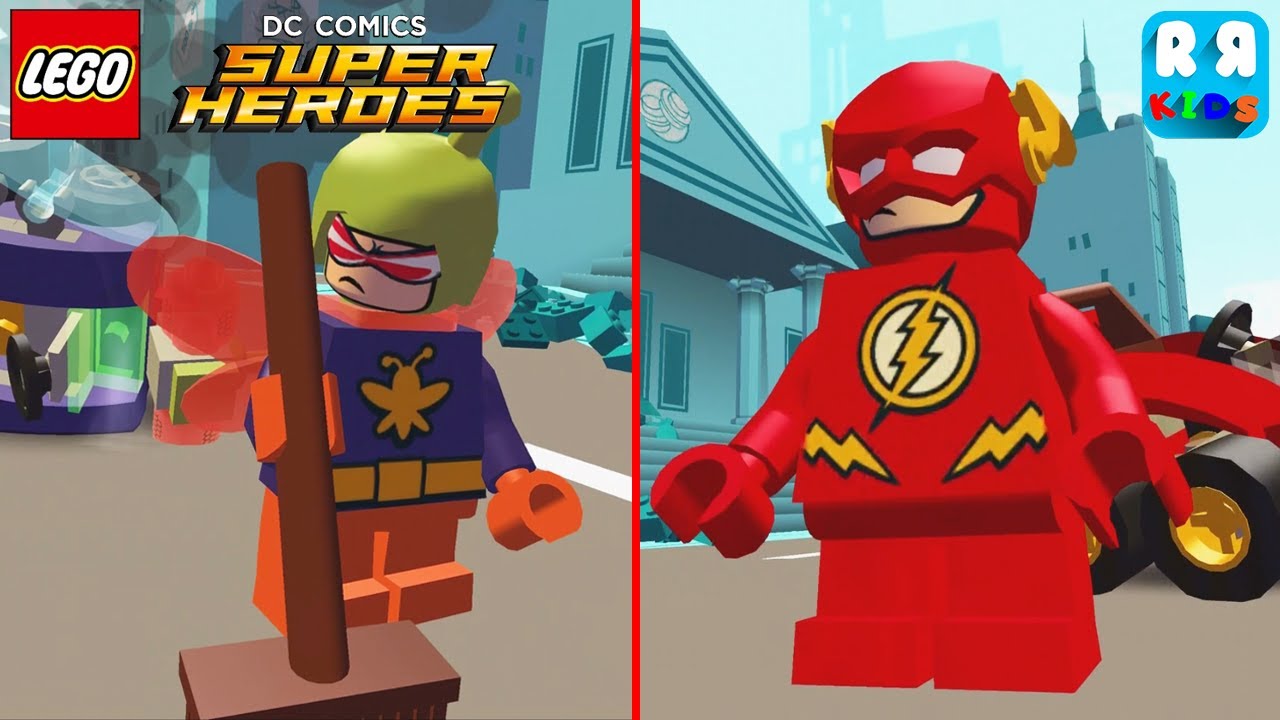 LEGO DC Super Heroes Mighty Micros - The Flash Defeat Killer Moth - YouTube