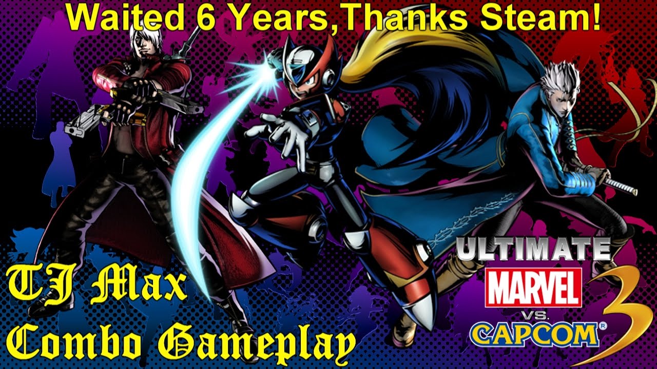 UMVC3!!!Dante,Vergil & Zero Combo by TJ Max in 2017,Newest!!! #1 - YouTube