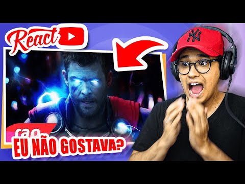 REACT Rap do Thor - A IRA DE UM DEUS | 7 MINUTOZ