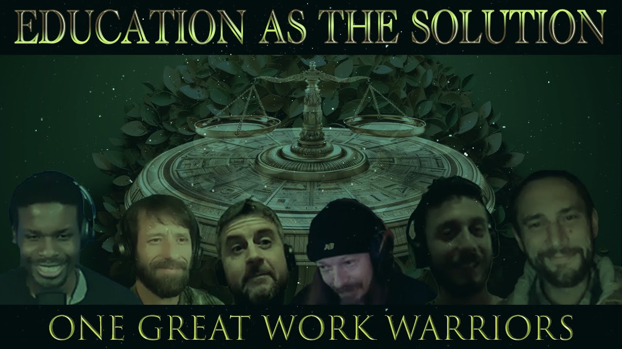 Education As The Solution | One Great Work Warriors - YouTube