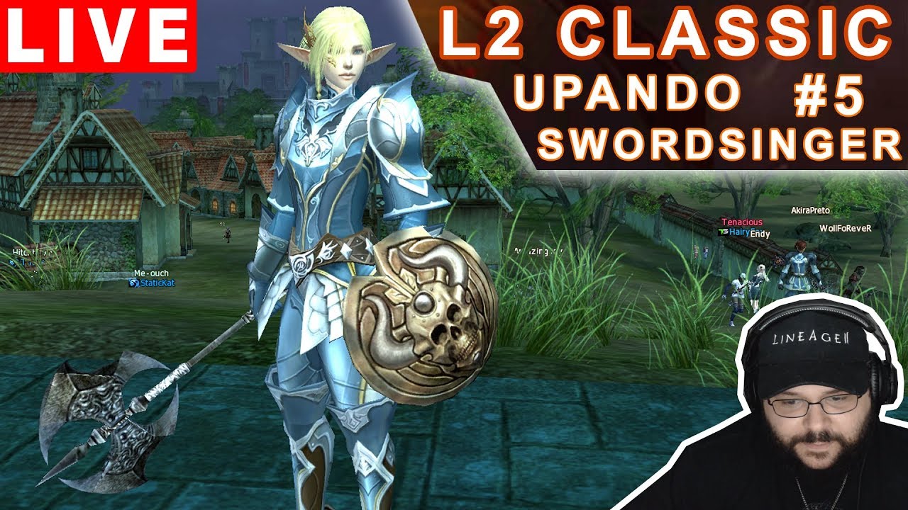 Lineage 2 Classic NA - Upando Song #5 Finalmente Lv. 40 (SwordSinger ...